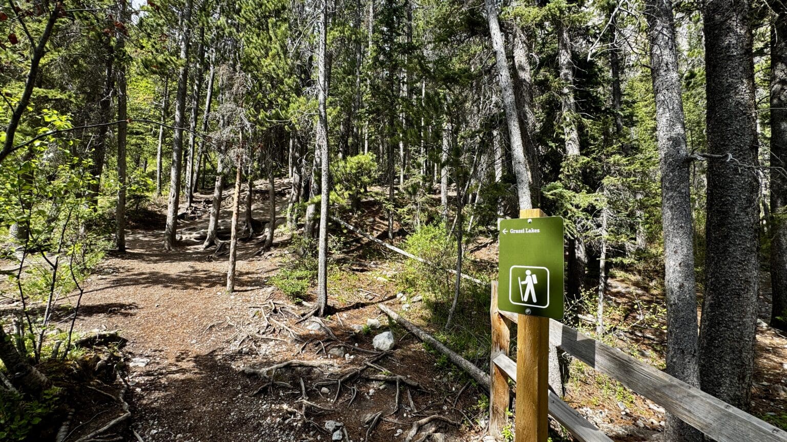 How to Hike to Grassi Lakes Near Canmore - MEpic Adventure